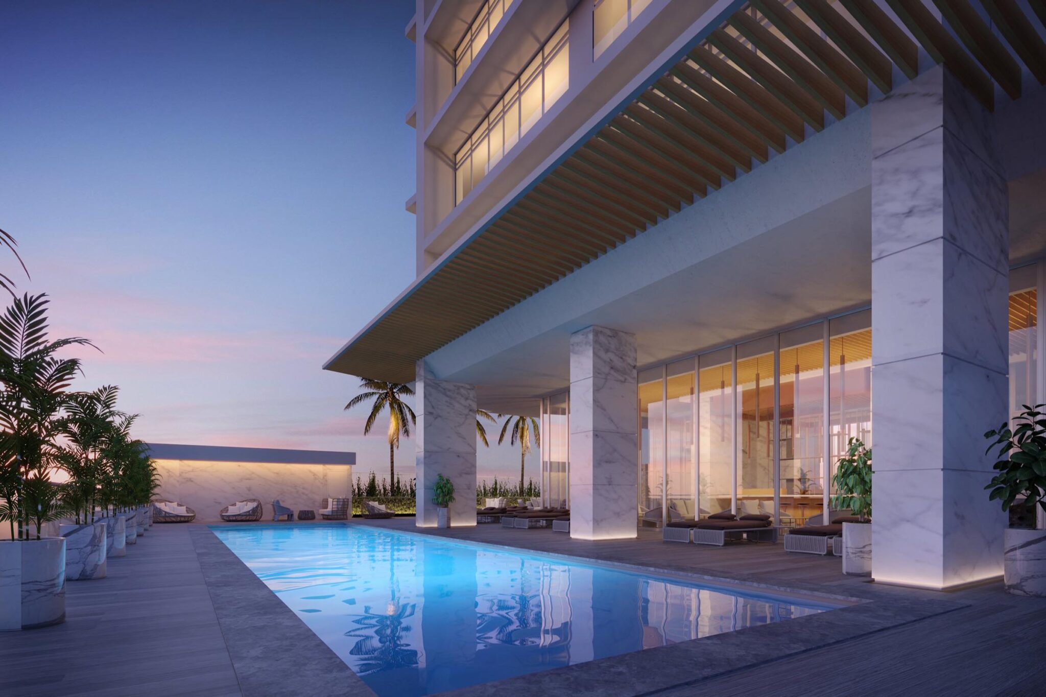 Easter Weekend Brings Massive Foundation Pour In Downtown Miami's Tulip ...